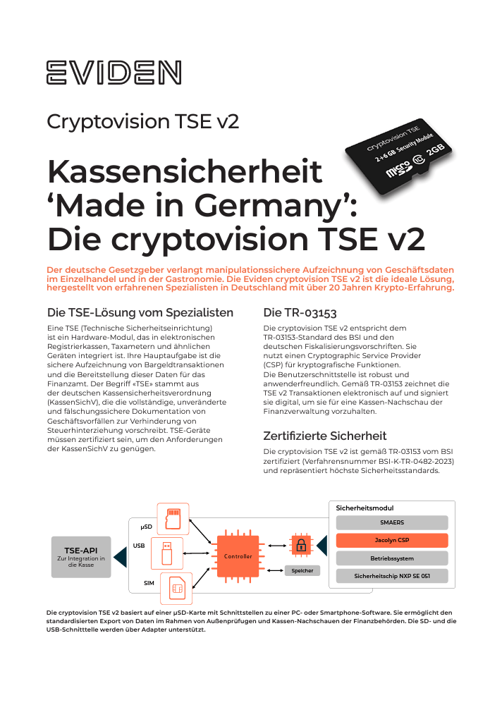 cryptovision TSE v2 - cryptovision.com